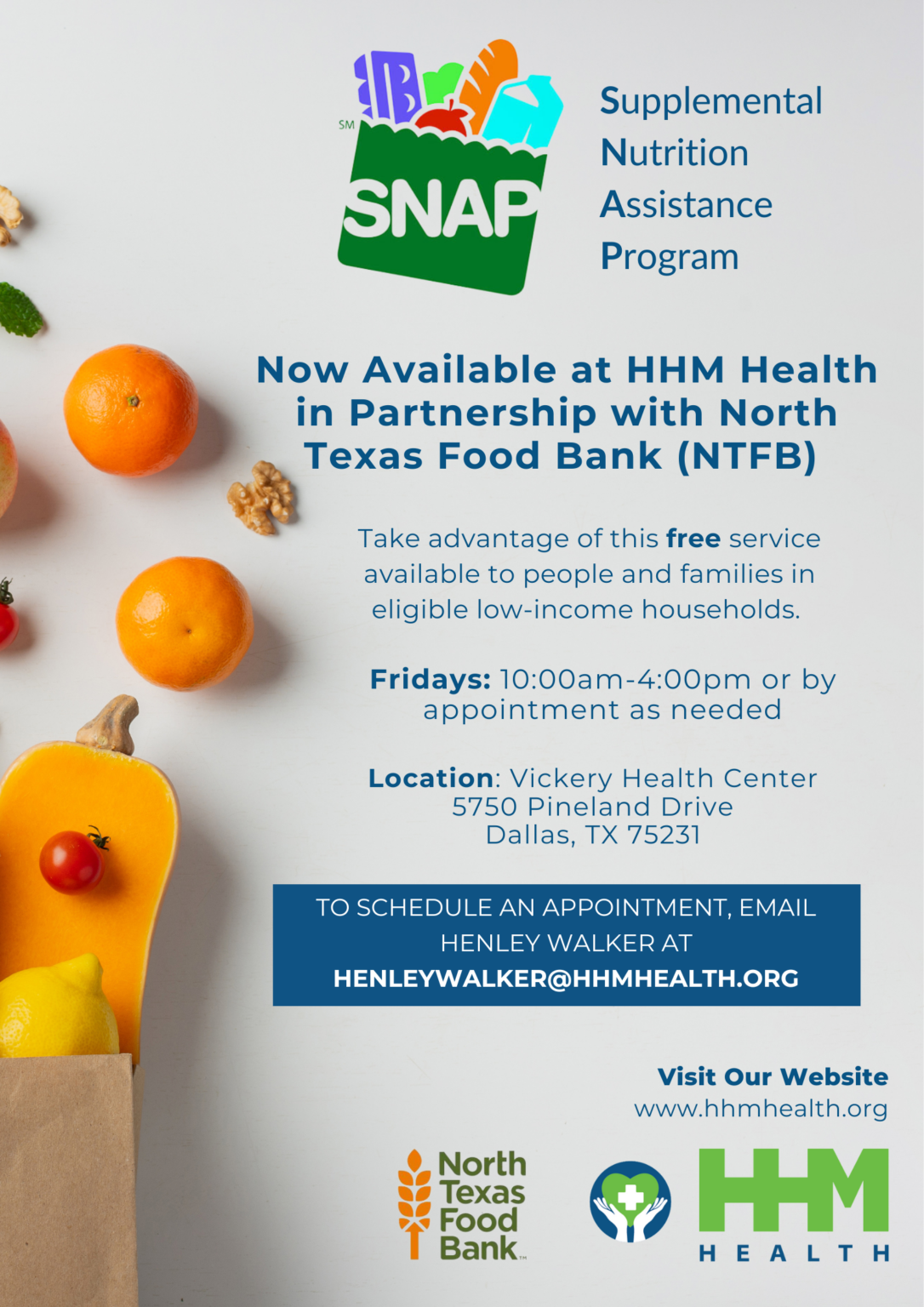 SNAP Enrollment - HHM Health Org.